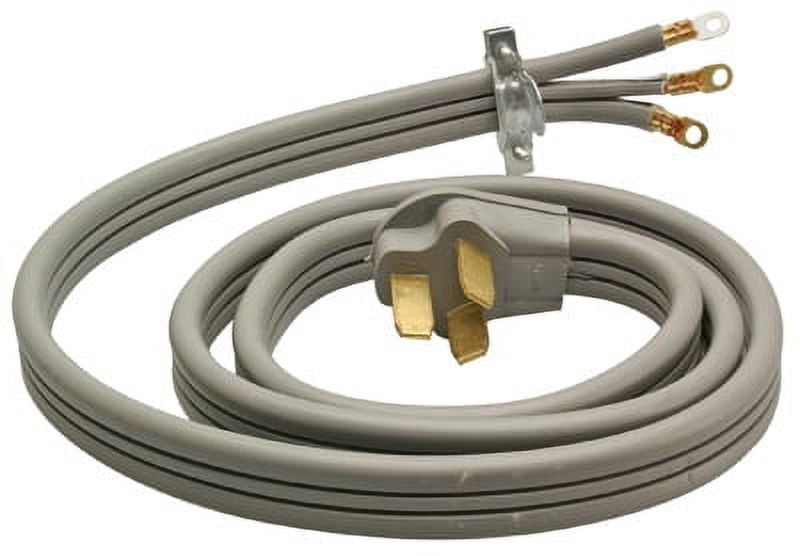 Master Electrician 4' 6/2 & 8/1 SRDT Gray Flat Range Cord, Each ...