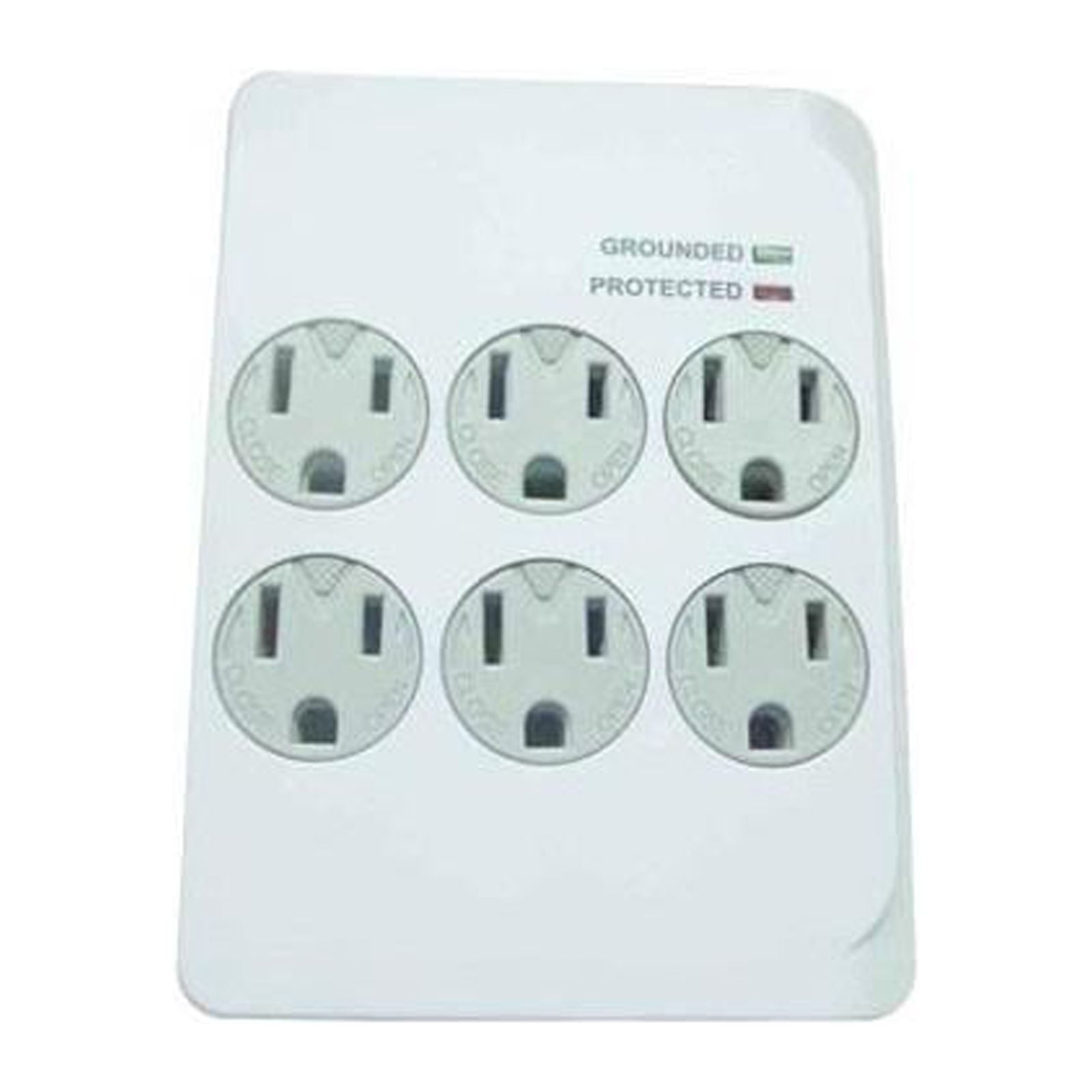 Master Electrician CT-044F-3 Outlet Surge Tap,1200 Joules, 6-Outlet ...