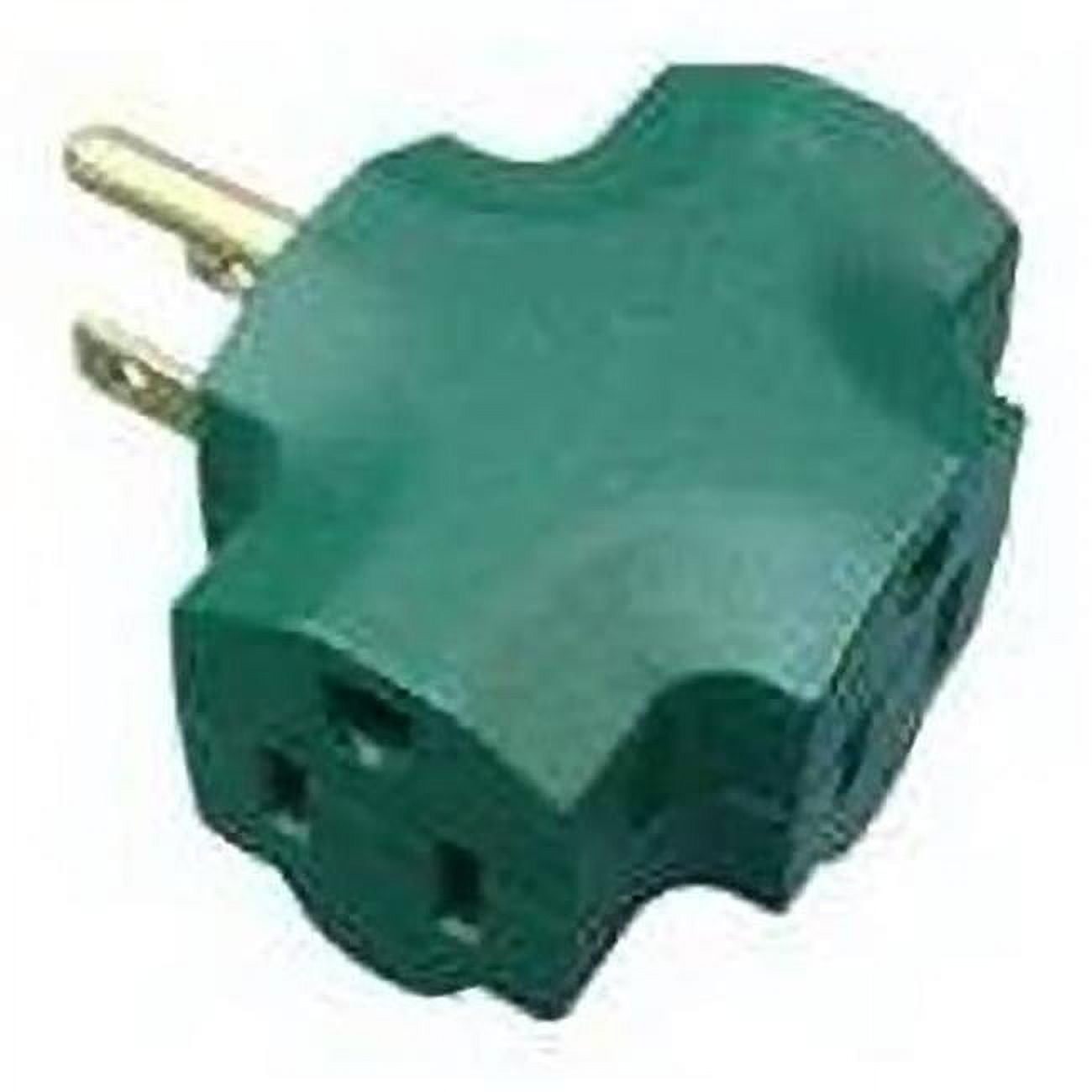 Master Electrician KAB3FT-1 3 Outlet Heavy Duty Grounded Indoor Adaptor ...
