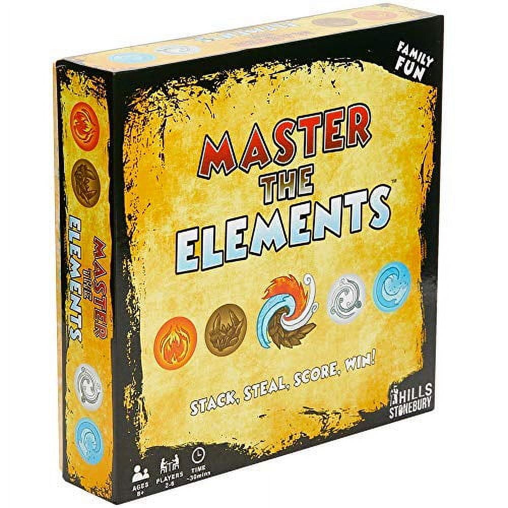 Master The Elements Family Game of Strategy and Chance Where 2 to 6 Players Compete to Outwit ...