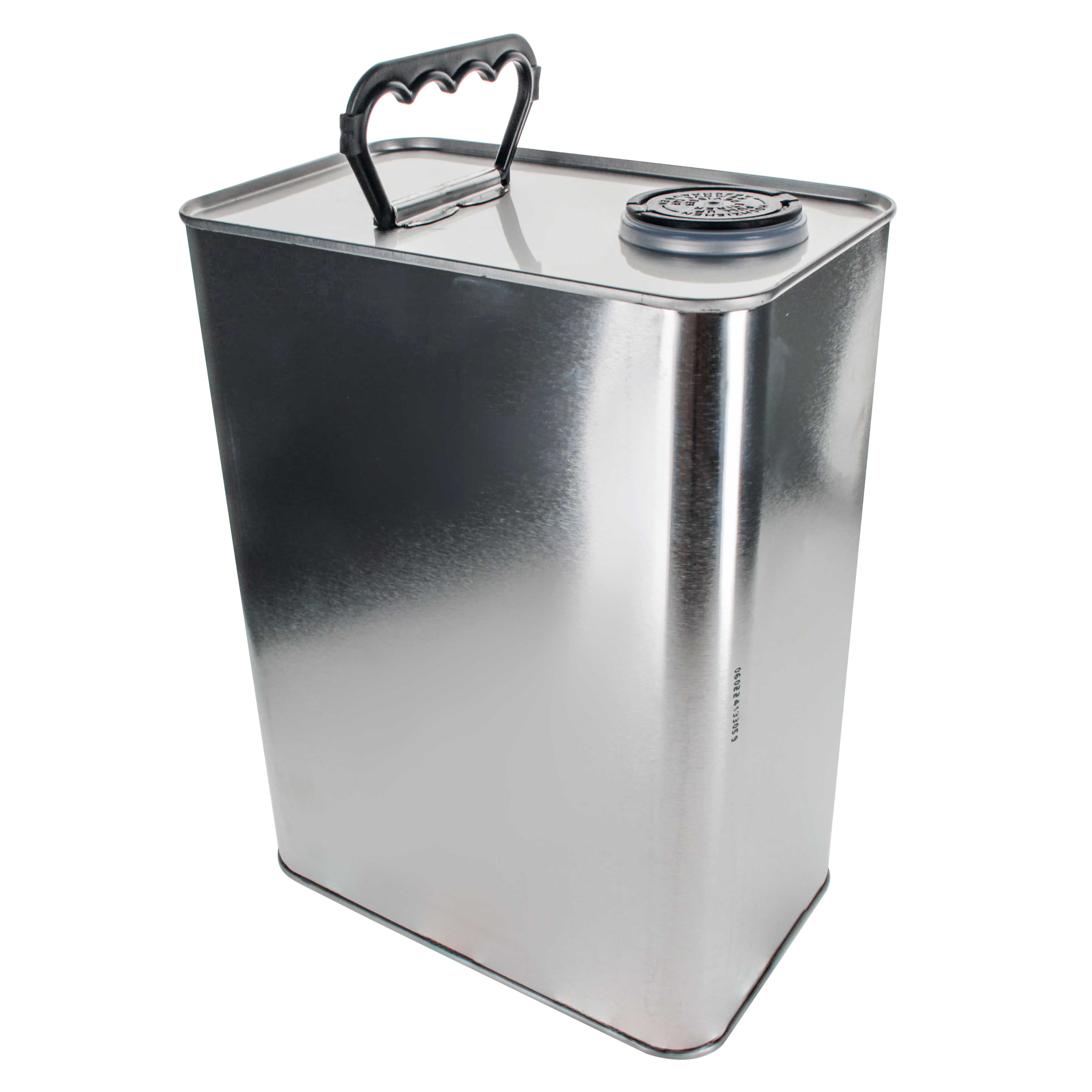 Master Elite 1 Gallon Empty F-Style Metal Rectangular Solvent Can with ...