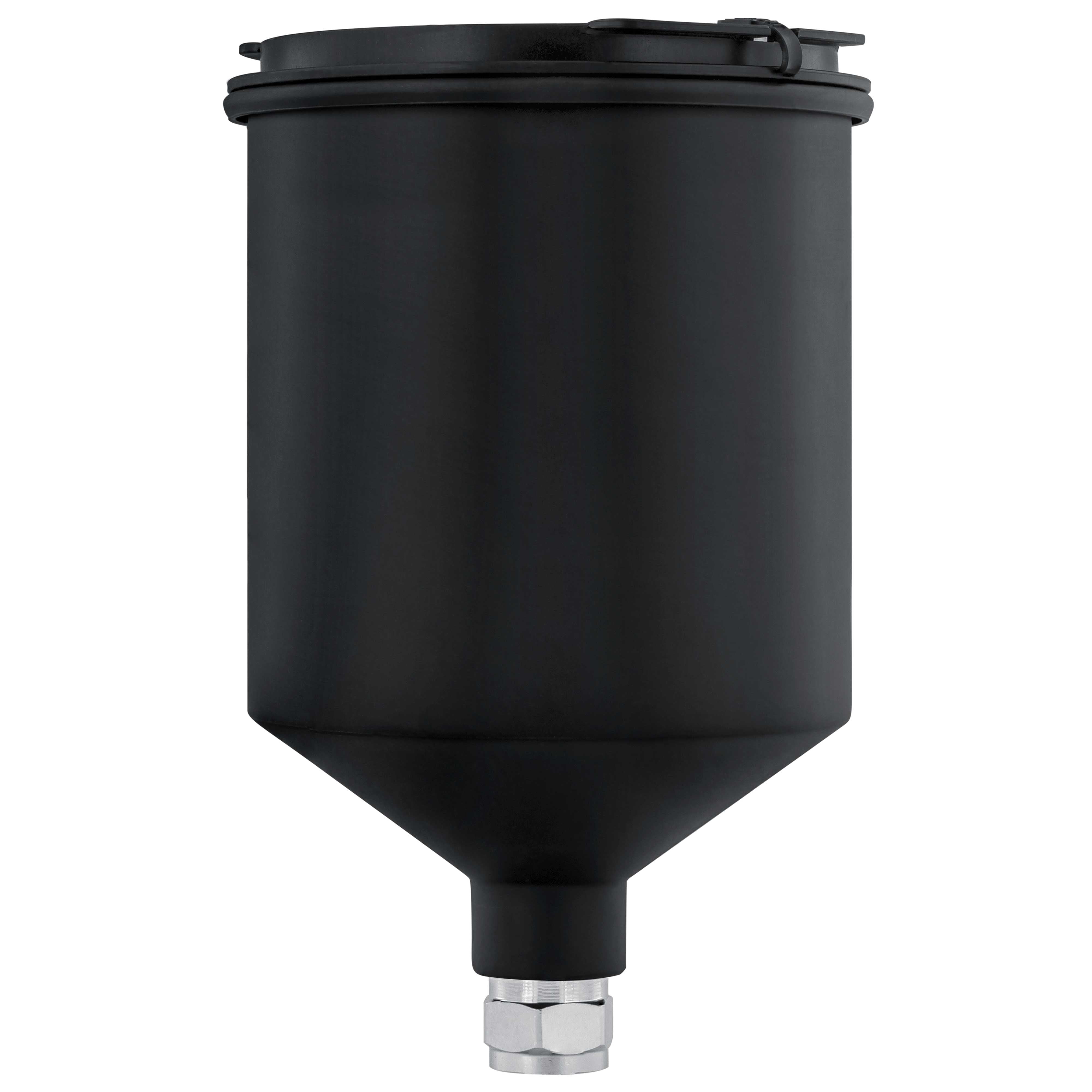 Master Elite 600ml Black Aluminum Gravity Feed Spray Paint Gun Cup with ...
