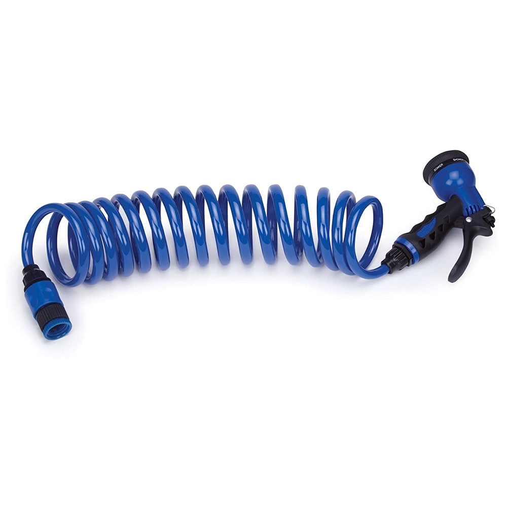 Master Equipment ME 6in1 Coil Spray Hose 120In Blu - Walmart.com