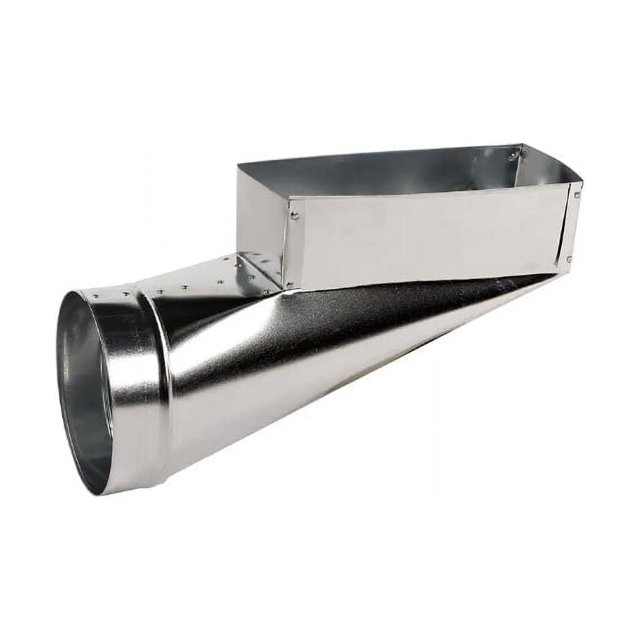 Master Flow 10 in. x 4 in. to 5 in. End Register Box - Walmart.com