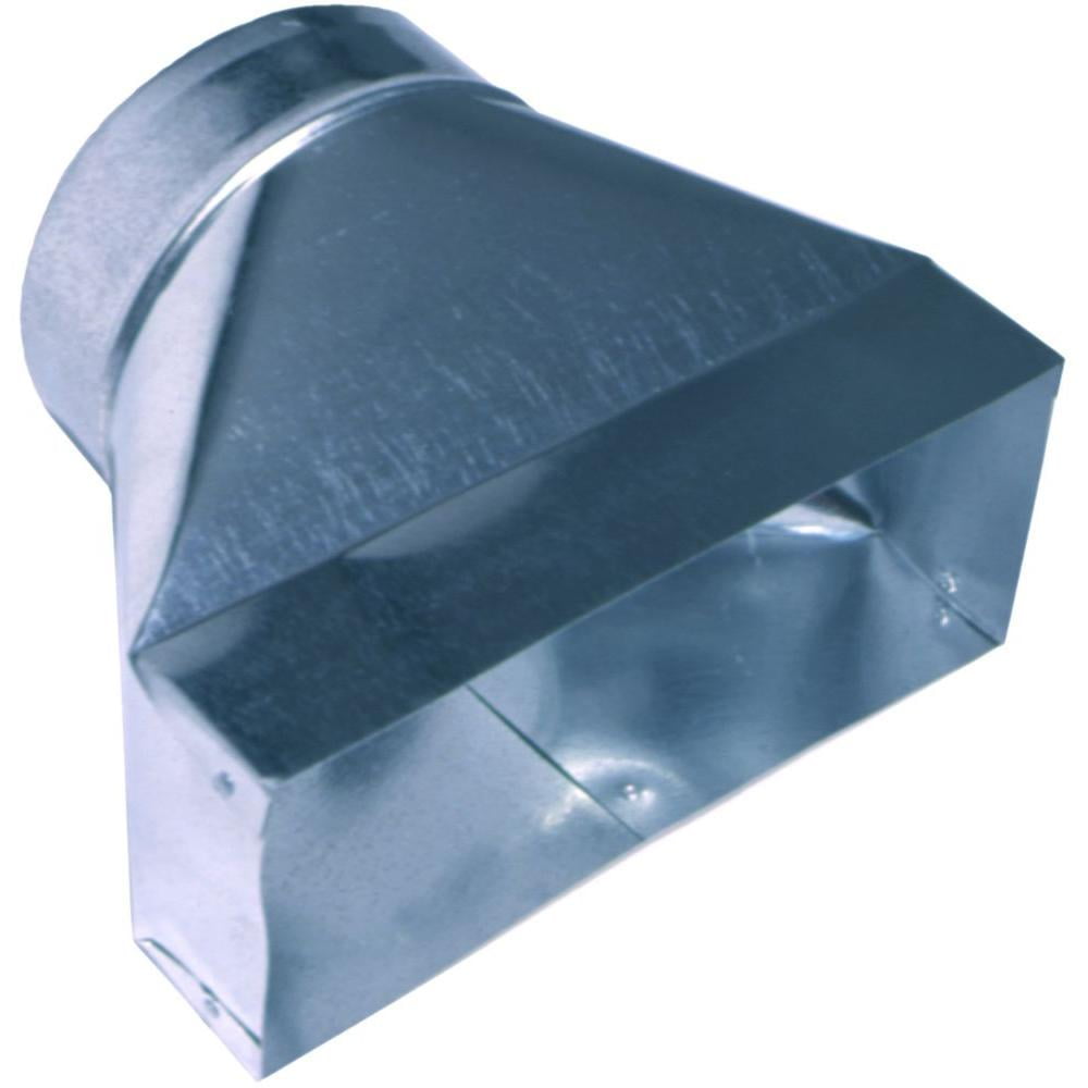 GAF Master Flow 12 in. x 2-1/4 in. to 6 in. Universal Register Box ...