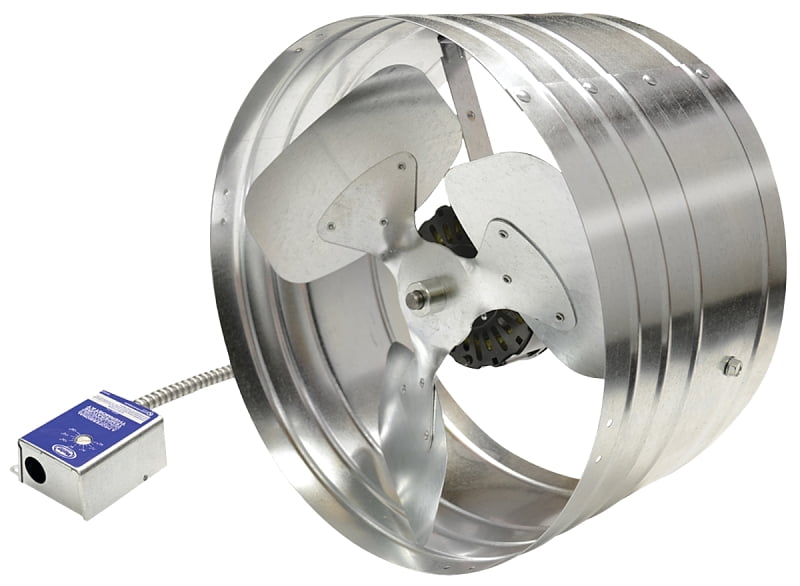 Master Flow 1600 CFM Power Gable Mount Attic Fan - New - Walmart.com
