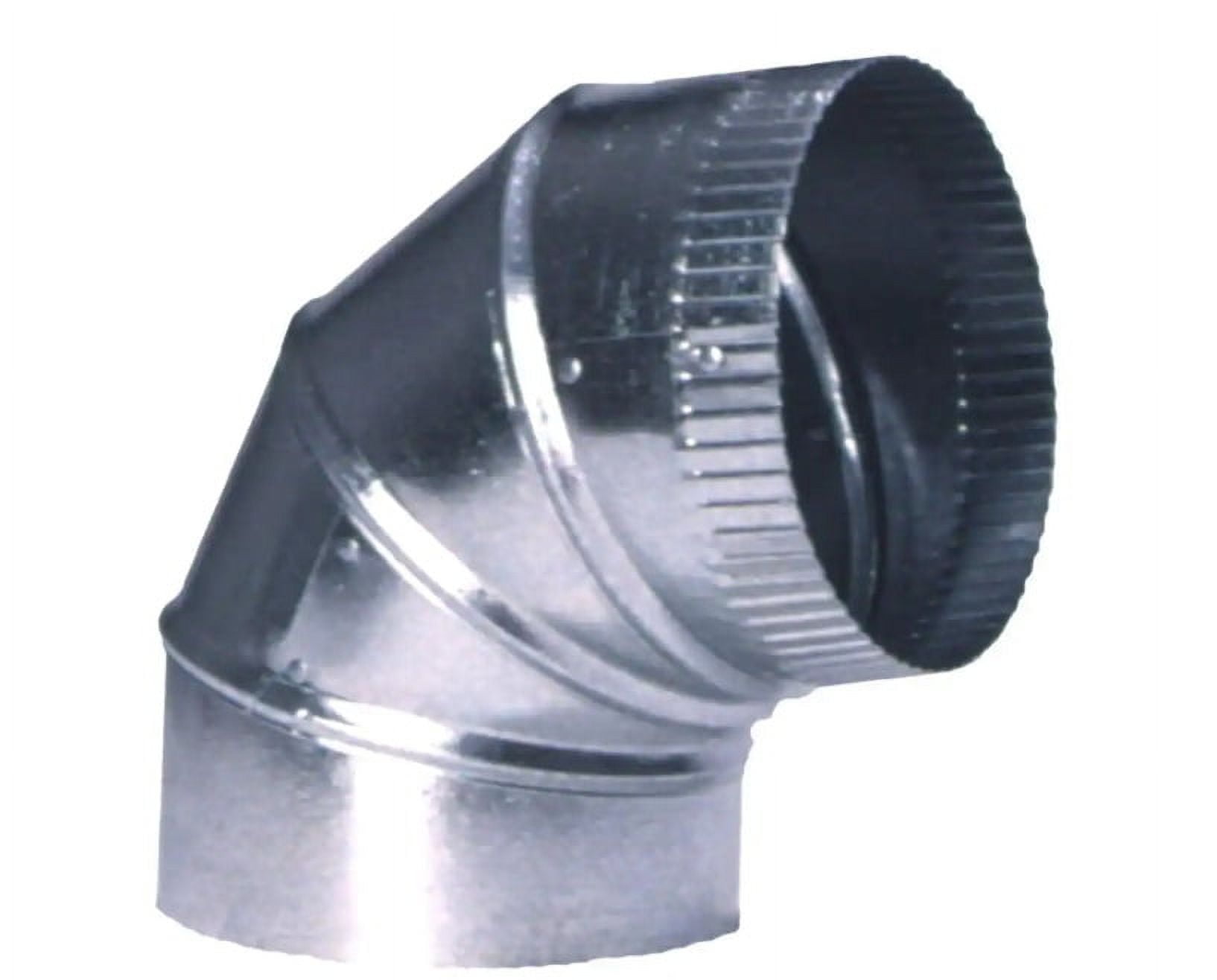 Master Flow 26-Gauge 12 in. 90-Degree Adjustable Elbow - Walmart.com