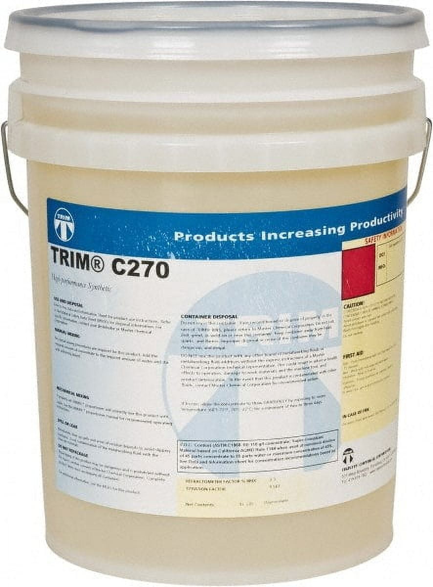 Master Fluid Solutions TRIM C270 5 Gal Pail Cutting & Grinding Fluid ...