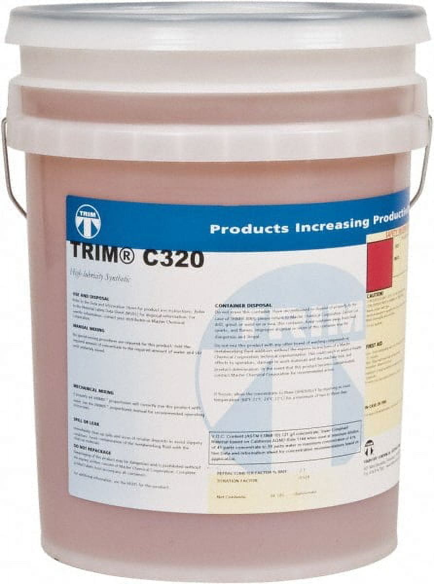 Master Fluid Solutions TRIM C320 5 Gal Pail Cutting & Grinding Fluid ...
