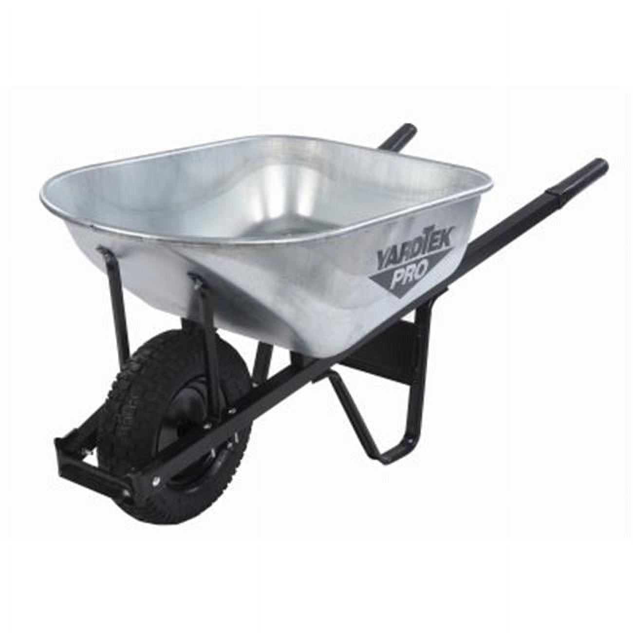 Master Gardner 231852 6 cu ft. Yardtek Pro Wheelbarrow - Walmart.com