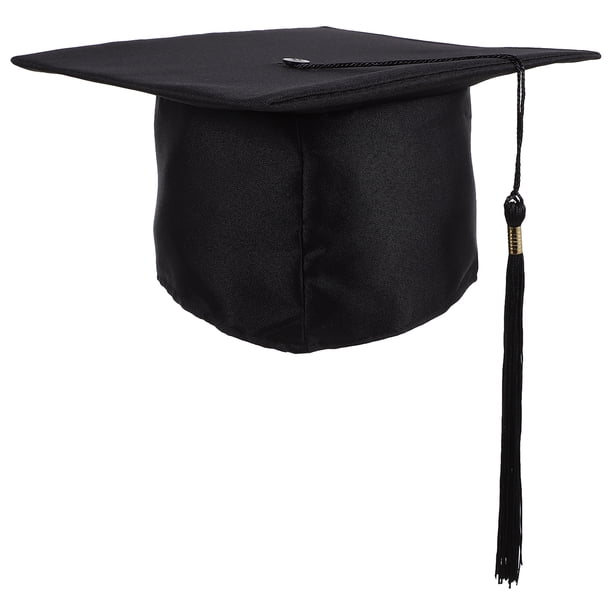 Clispeed University Graduation Hat Graduation Cap Black Cloth 1Pcs 9 ...