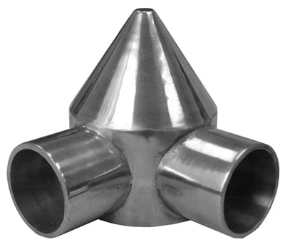 Master Halco 087062 Two Way Bullet Cap, Aluminum - Walmart.com