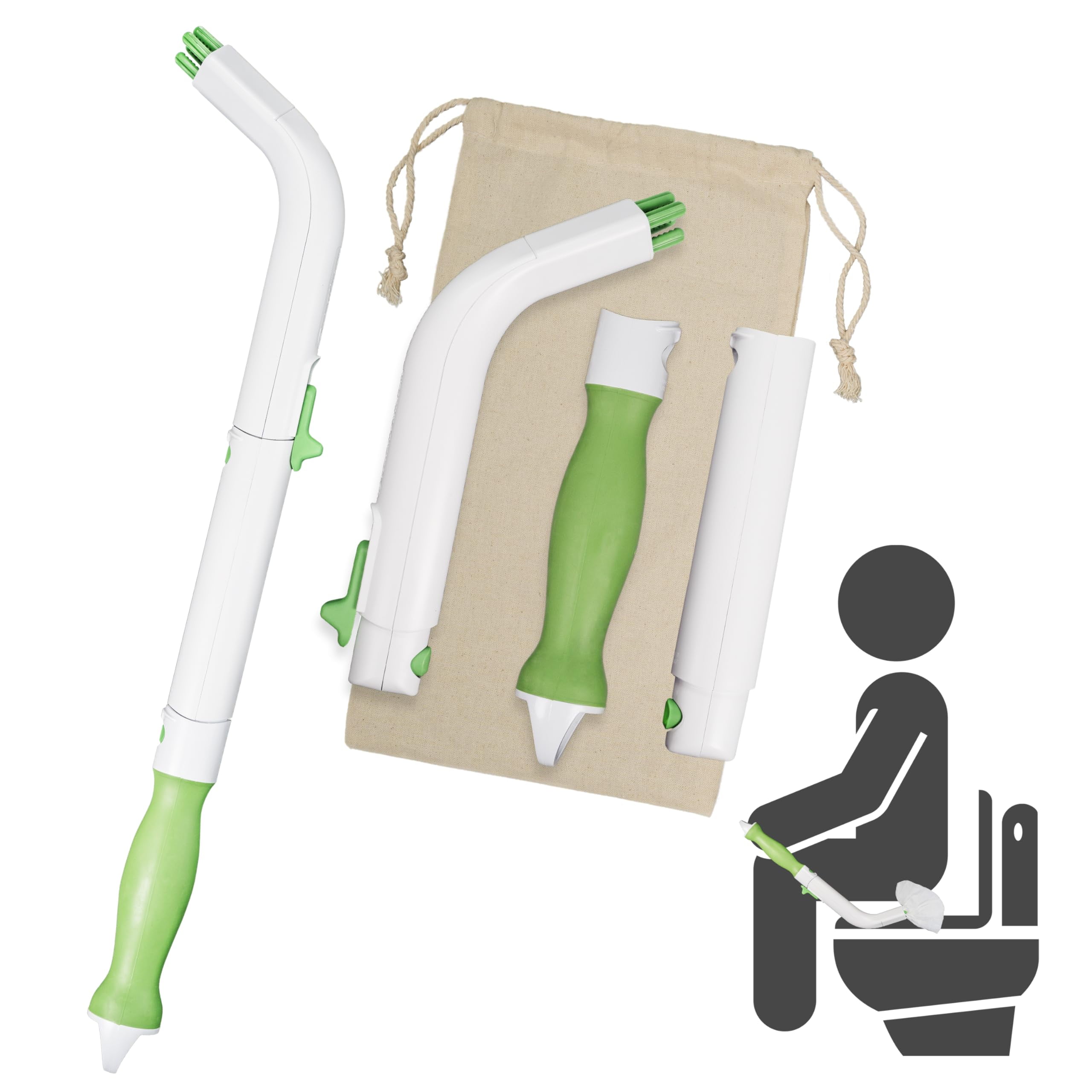 Master Kit – 20” Toilet Wiping Aid for People w/ Range of Motion ...