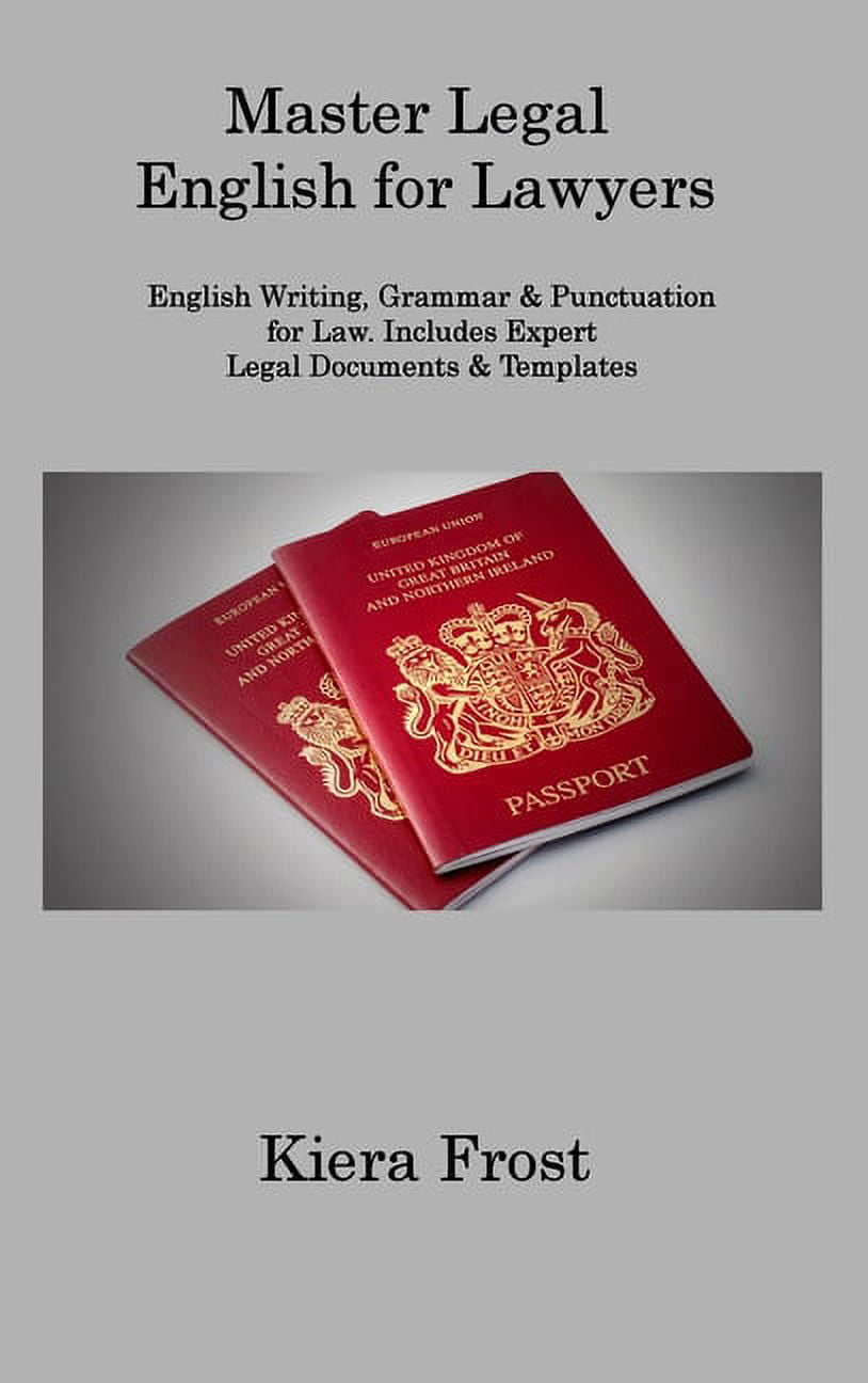 Master Legal English for Lawyers: English Writing, Grammar ...