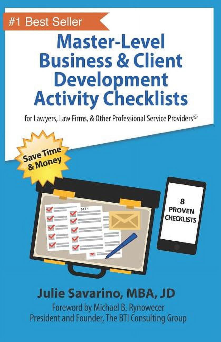 Master-Level Business Development Activity Checklists: Master-Level ...