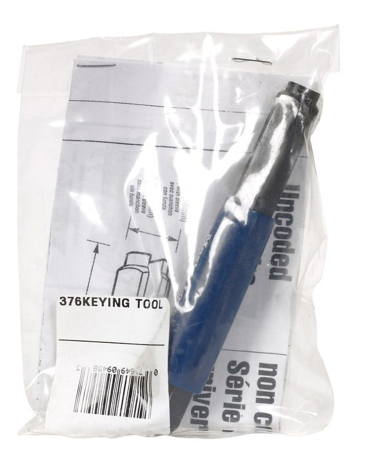 Master Lock 1/2-5/8" W x 4-11/32" L Steel Key Rekeying Tool 1 pk ...