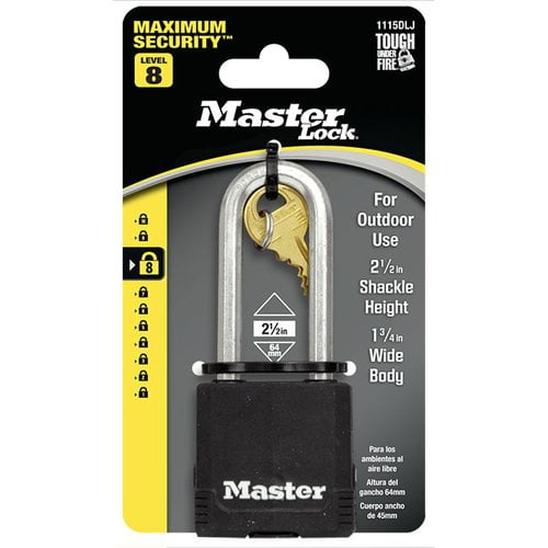 Master Lock 1-3/4" Weather Covered Padlock - Walmart.com