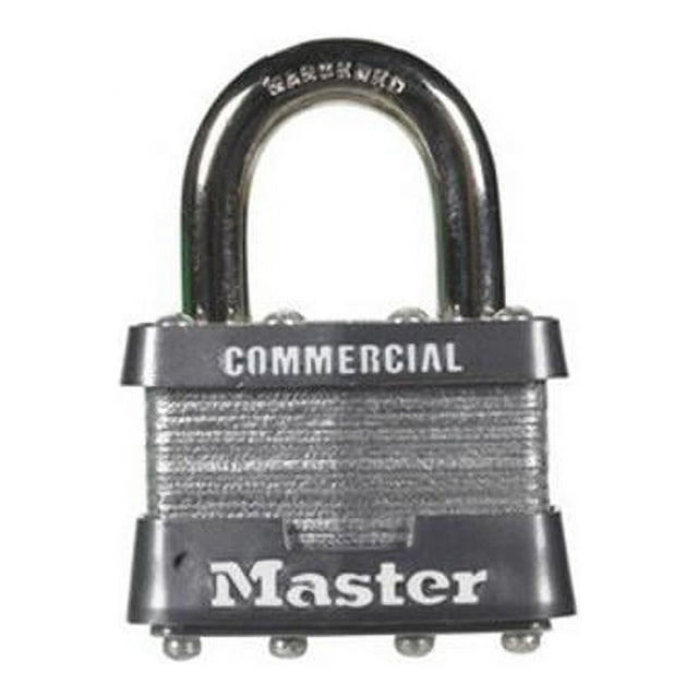 Master Lock 1-5/16 in. H X 1-3/4 in. W Laminated Steel 4-Pin Cylinder ...
