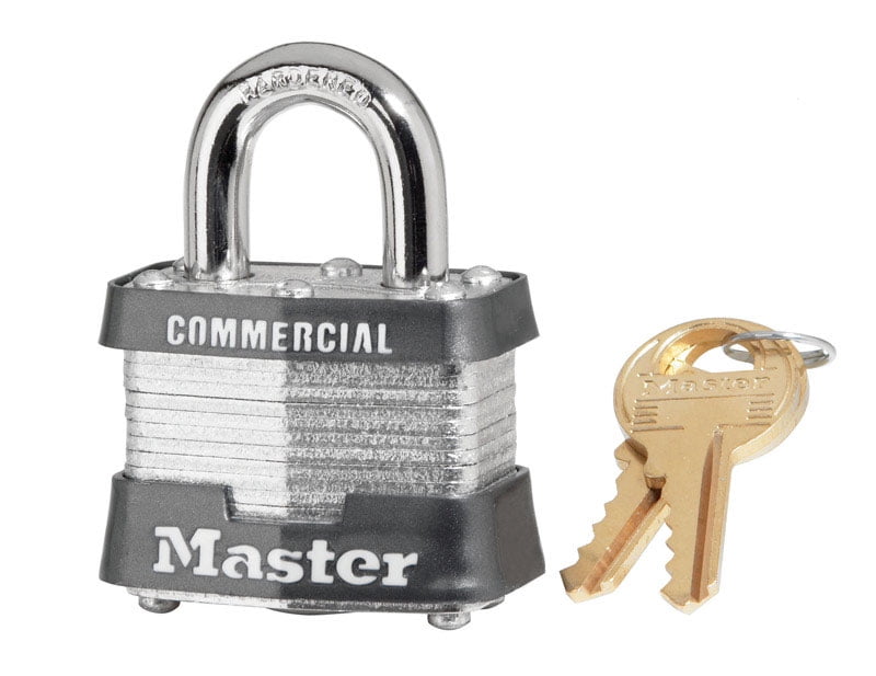 Master Lock 1-5/16 in. H X 1-9/16 in. W X 1-1/2 in. L Steel Double ...