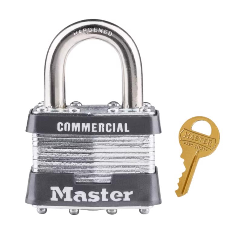 Master Lock 1-5/16 in. H X 1 in. W X 1-3/4 in. L Steel 4-Pin Cylinder ...