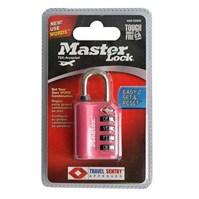 Master Lock 1-5/32 in. H X 5/8 in. W X 1-3/16 in. L Steel 4-Dial ...