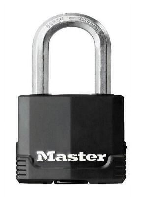 Master Lock 1-7/8 in. H X 1-3/16 in. W X 1-3/4 in. L Laminated Steel ...