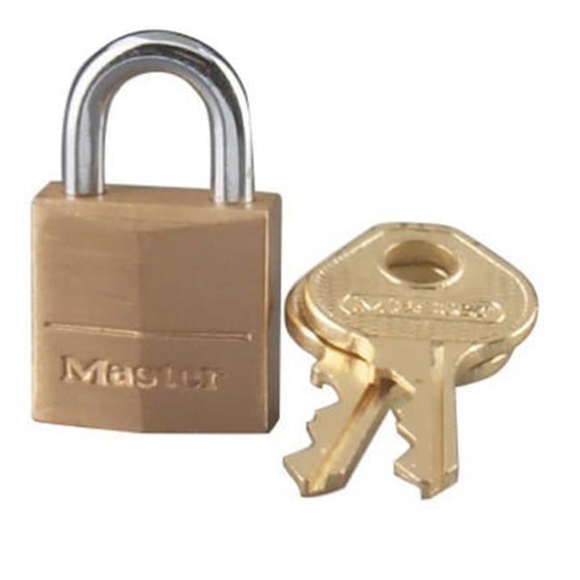 Master Lock 120D Solid Brass Body Pin Tumbler Padlock - Walmart.com