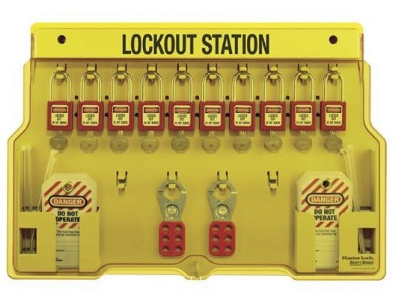 Master Lock 1483BP410 SAFETY SERIES LOCKOUT STATIONS - Walmart.com