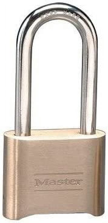 Master Lock Padlock 175DLH Combination Lock - Long Shackle - Multicolor ...