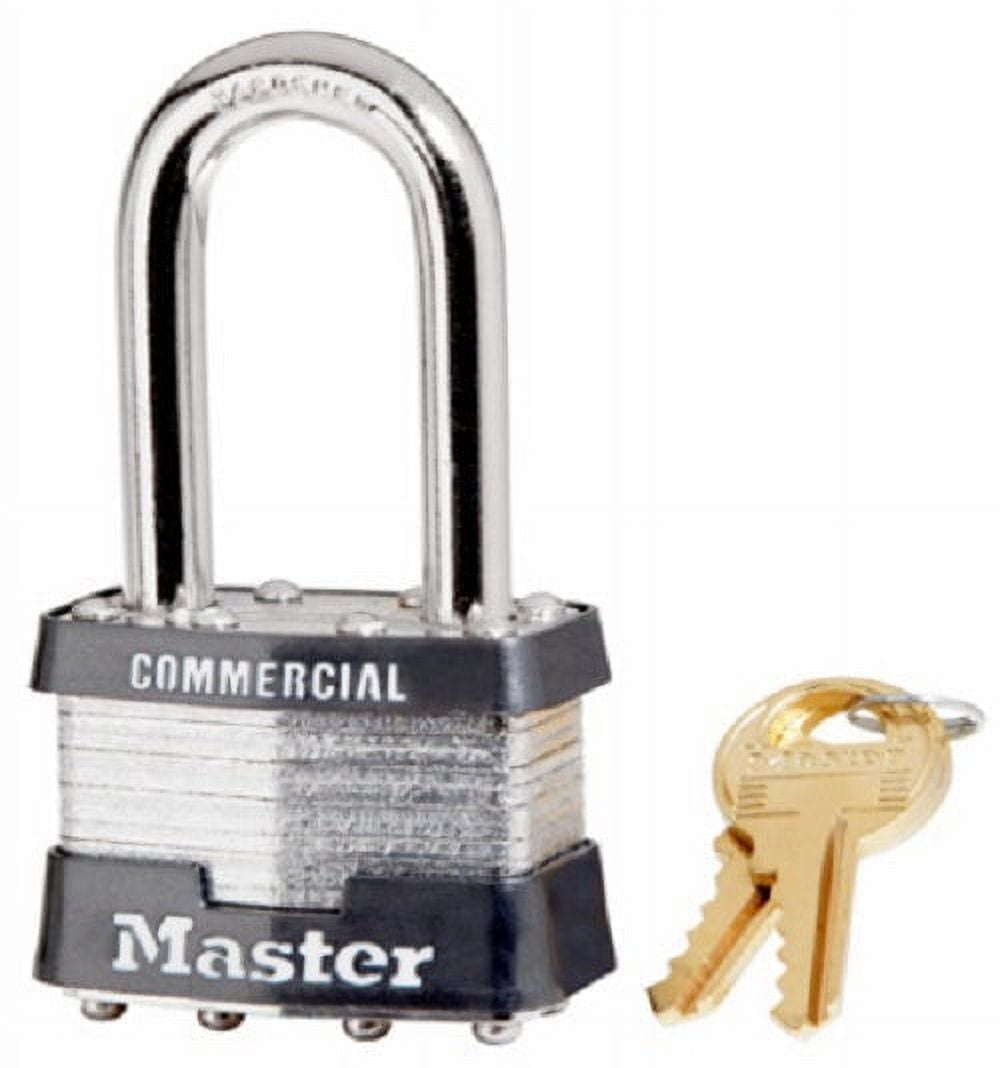 Master Lock Commercial Keyed Alike Laminated Padlock, 1-3/4 Inch, Long ...