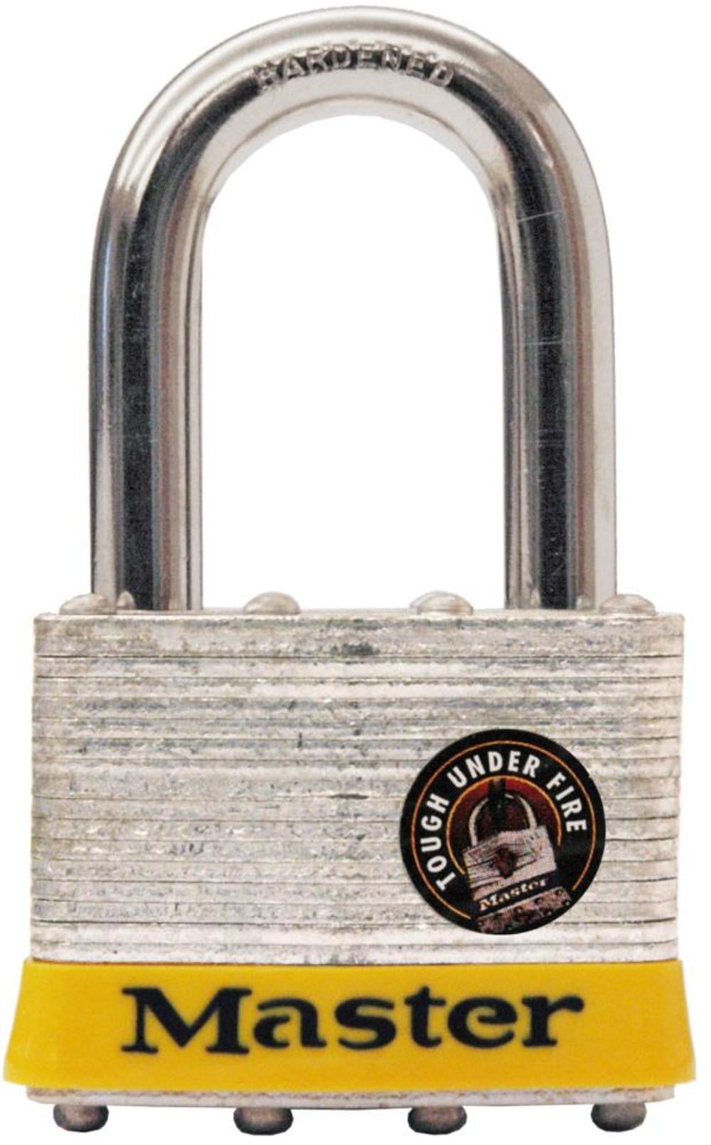 Master Lock 2 In. Laminated Steel Padlock With 1-1/2 In. Shackle ...