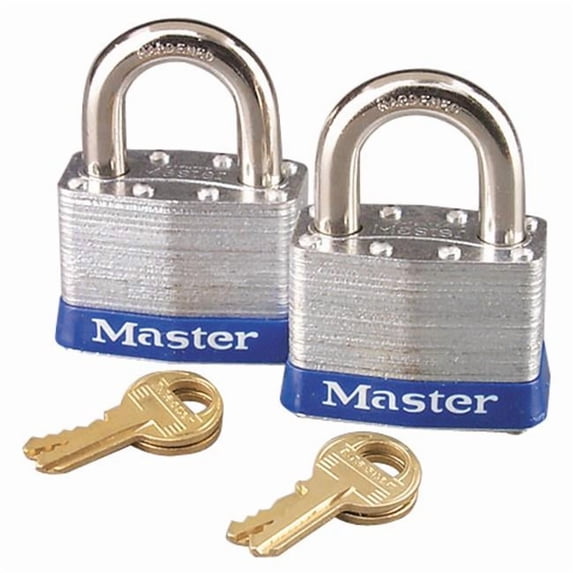 Master Lock 2 Per Pack 2in. No. 5 Laminated Padlock - Walmart.com