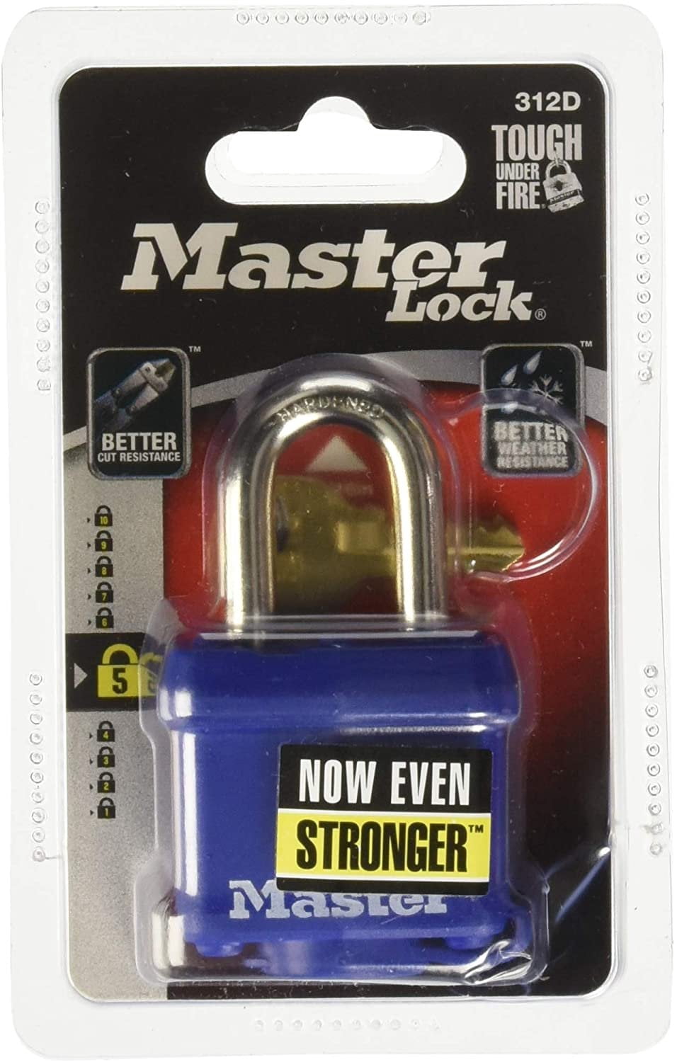 Master Lock 312D Weatherproof Padlock - Walmart.com