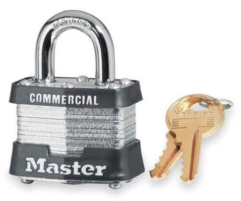 Master Lock 3KA-3221 Keyed Alike 1-1/2" Laminated Padlock - Walmart.com