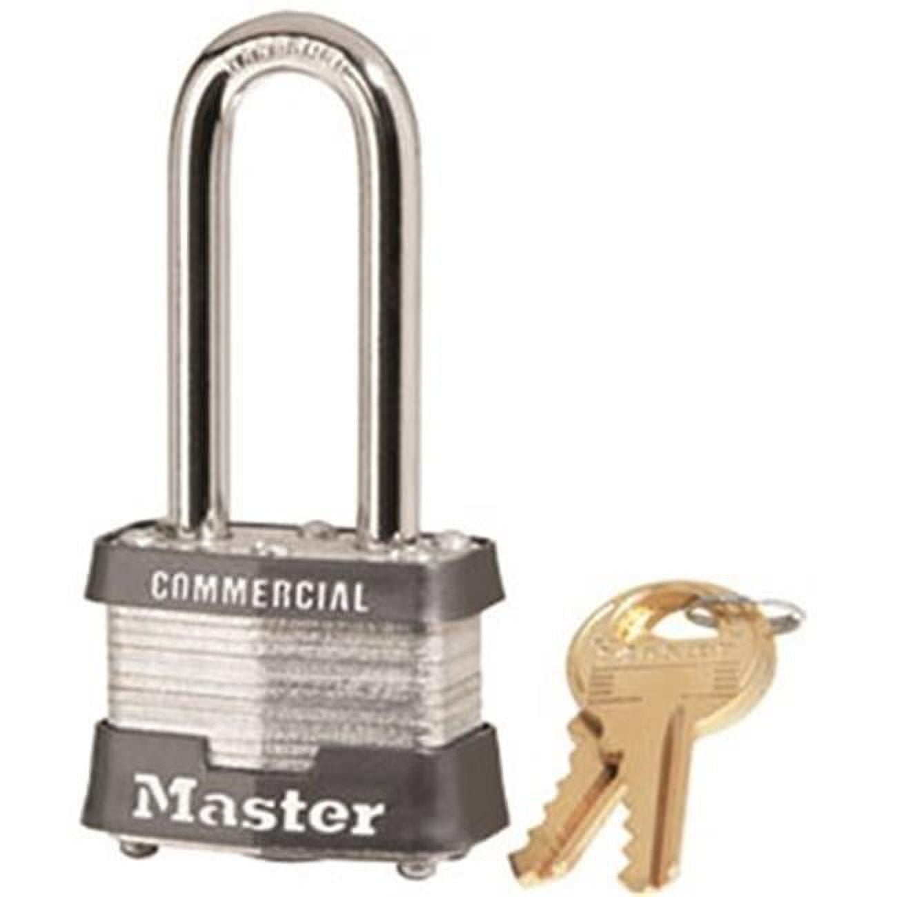 Master Lock 3Kalh 0464 Master Lock No. 3 Steel Laminated Padlock 2in ...