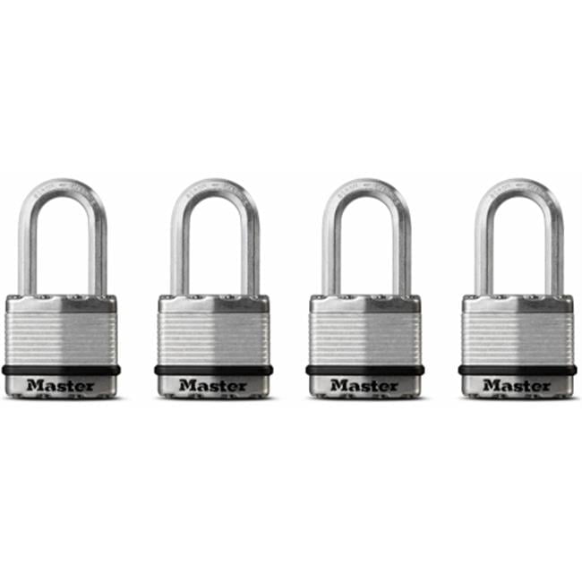 Master Lock 4 Count 1.75 in. Magnum Padlock - Walmart.com