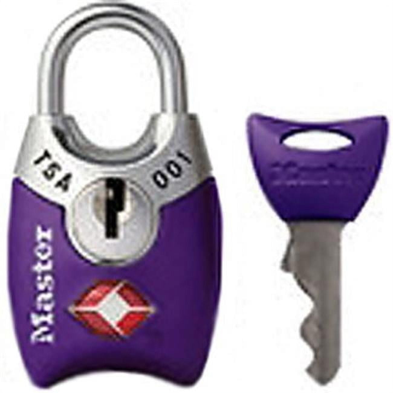 Master Lock 4689Q TSA Approved Keyed Luggage Lock, Assorted Color ...