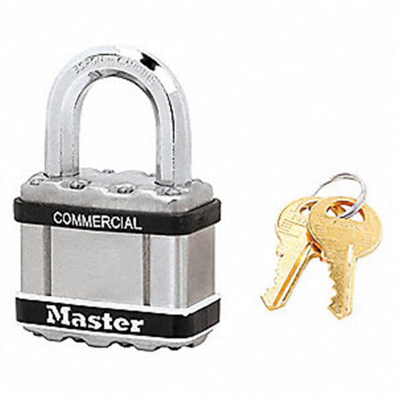 Master Lock 470-M5KASTS-A383 2 in. 4 Pin Magnum Laminated Steel ...