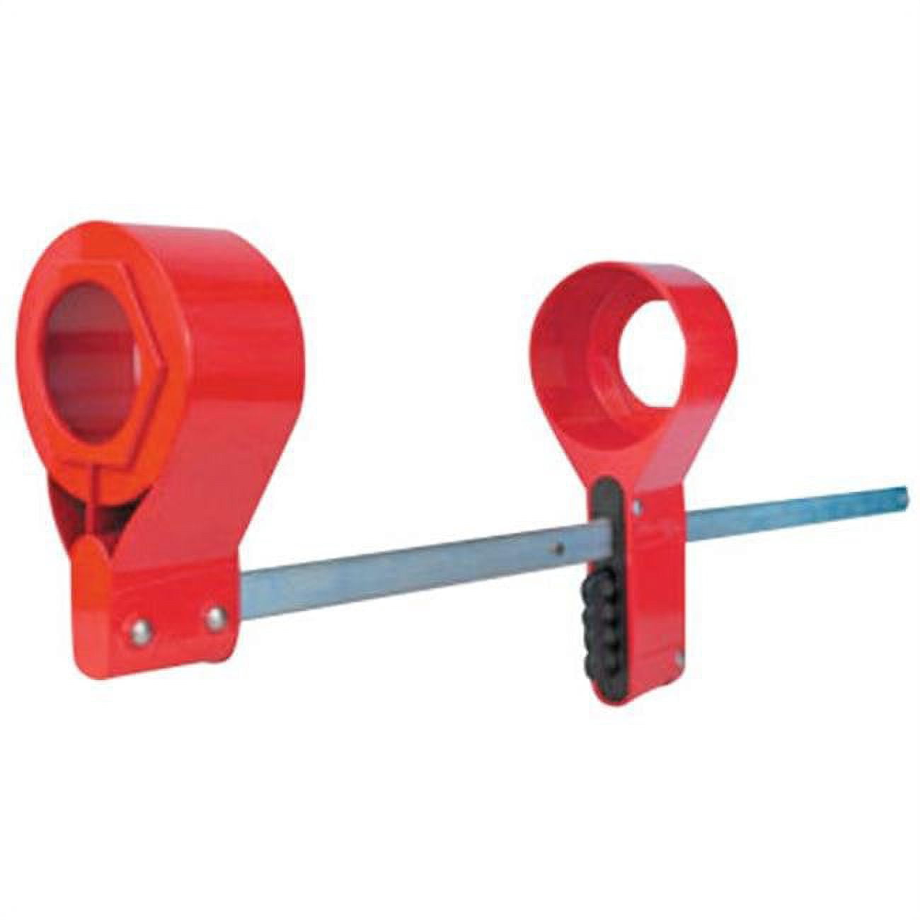 Master Lock 470-S3924 24 in. Blind Flange Lockout Device, Large - Red ...