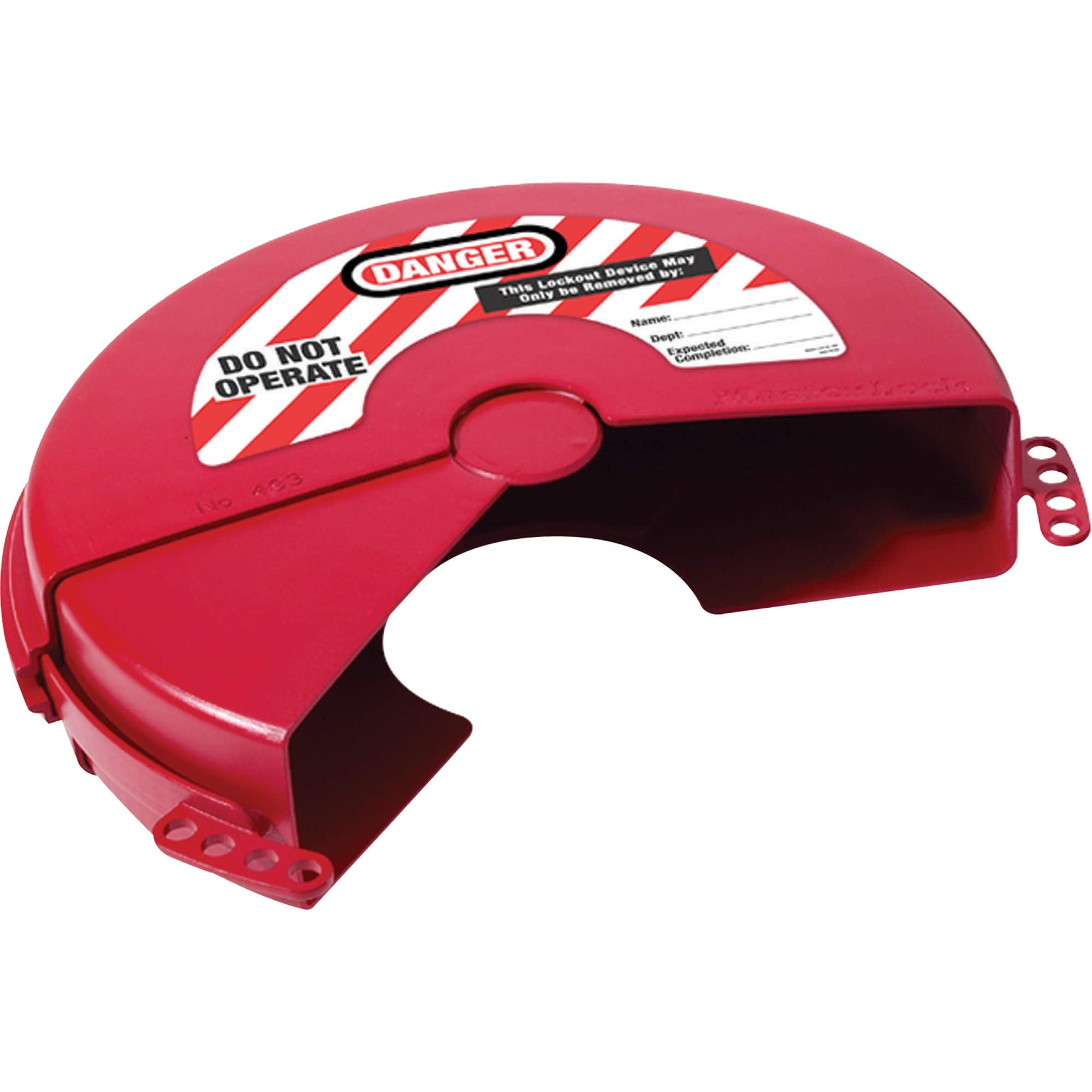 Master Lock 483 Lockout Tagout Rotating Gate Valve Lockout CA1 ...