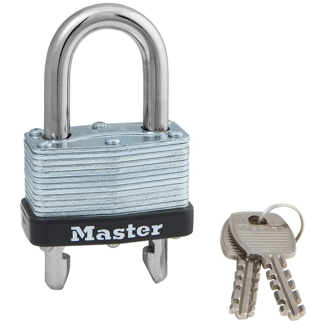 Master Lock 510D 1-3/4 In. Keyed Padlock, Warded Steel, - Quantity 1 ...
