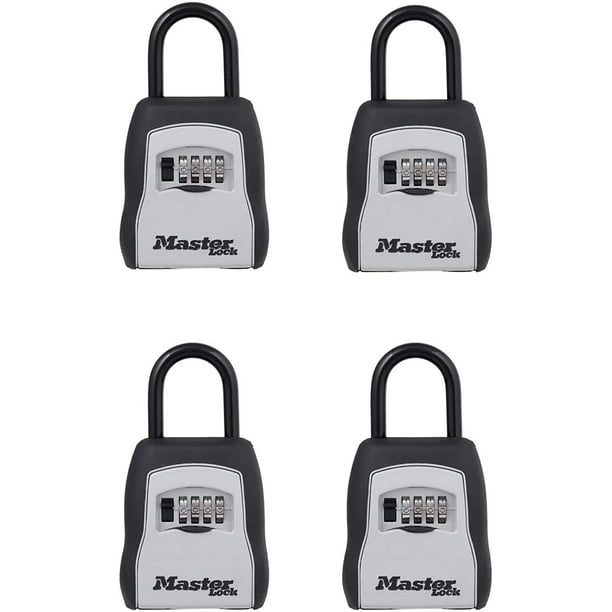 Master Lock 5400D Set Your Own Combination Portable Lock Box, 5 Key ...