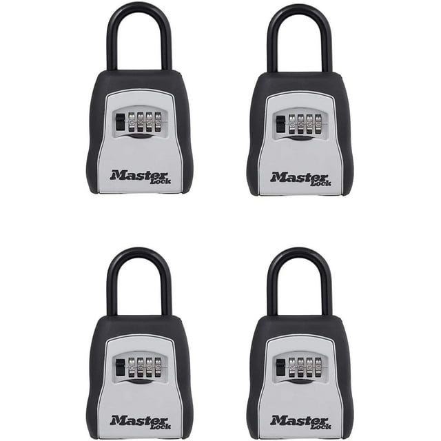 Master Lock 5400D Set Your Own Combination Portable Lock Box, 5 Key ...