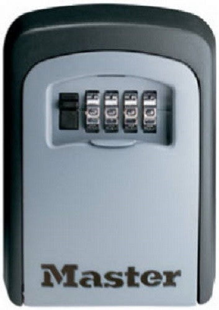 Master Lock 5401D 4 Dial Resettable Combination Key Storage Lock Box ...