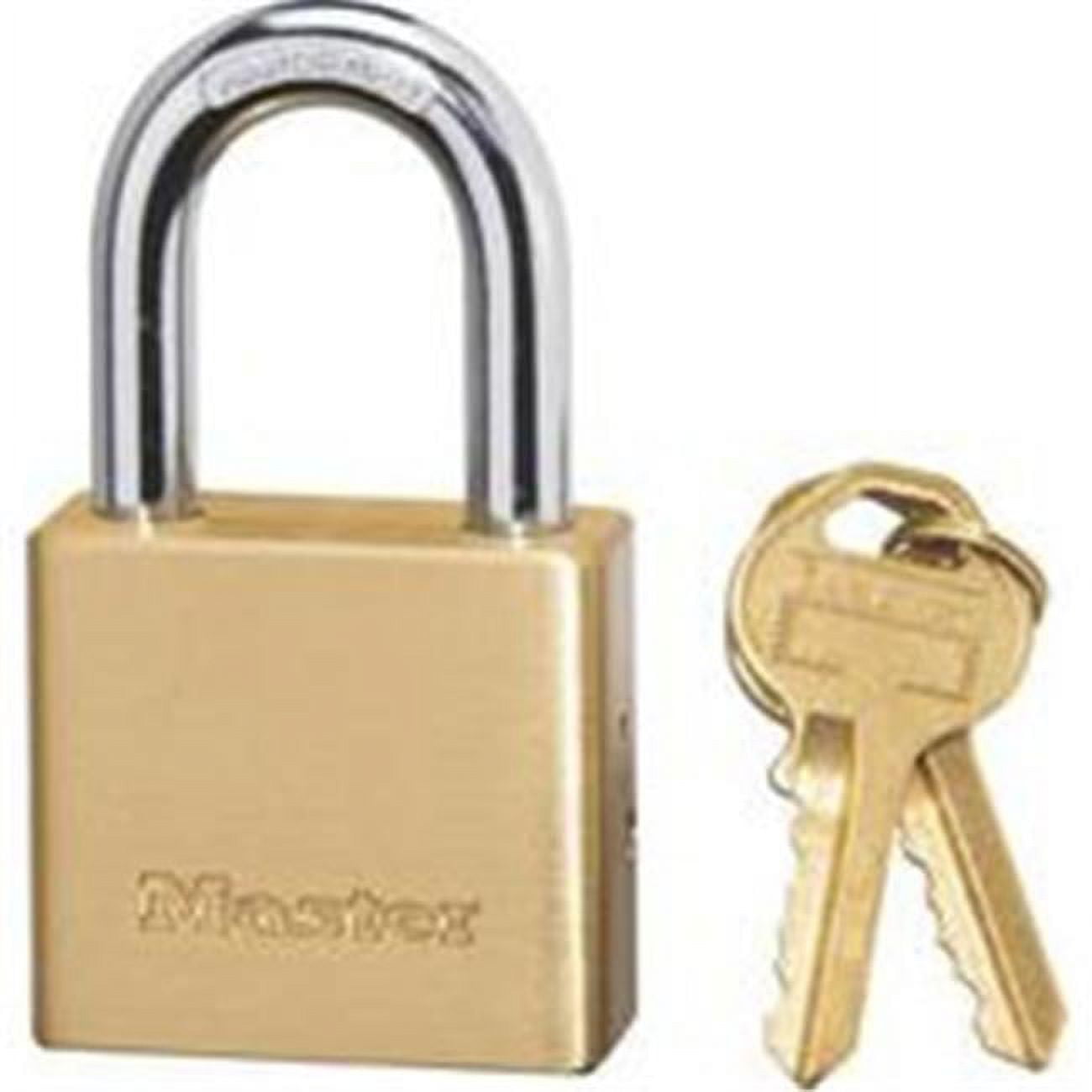 Master Lock 575DPF 1-1/2 Solid Brass Padlock - Walmart.com