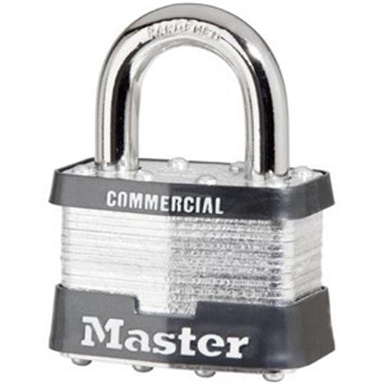 Master Lock 5KA-A112 2" Wide Laminated Steel Padlock - Keyed Alike ...