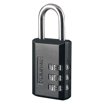 Master Lock 141D 1-9/16" Black Vinyl Cover Brass Padlock - Walmart.com