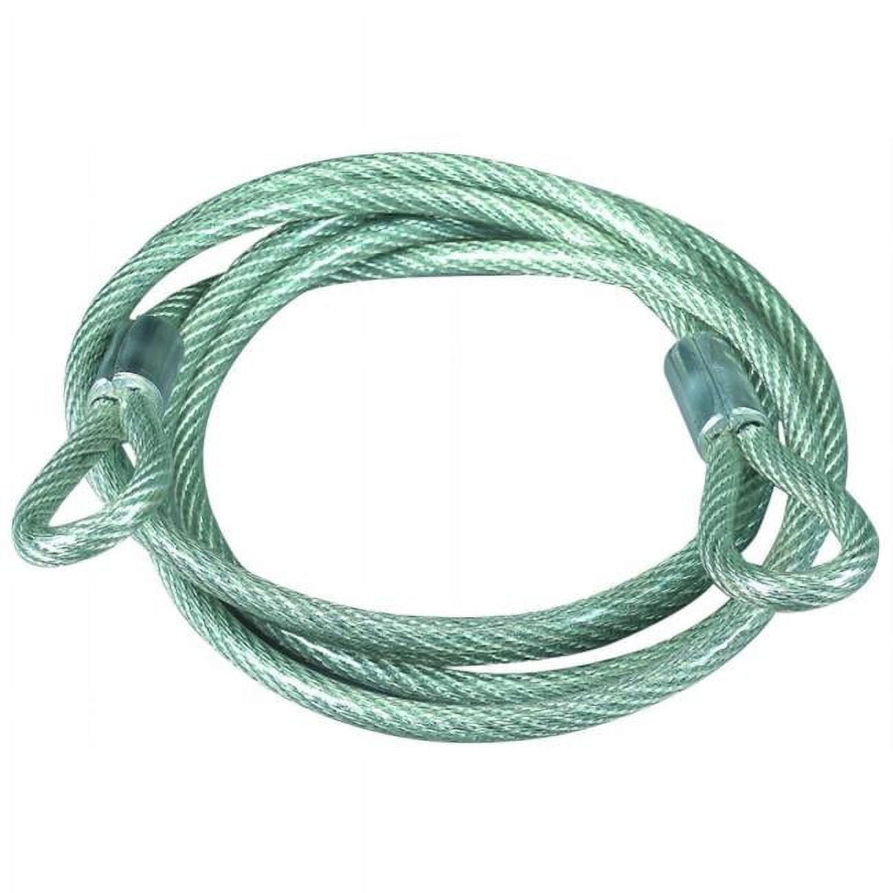 Master Lock 67D 6' Vinyl Coated Cable with Loop Ends - Walmart.com