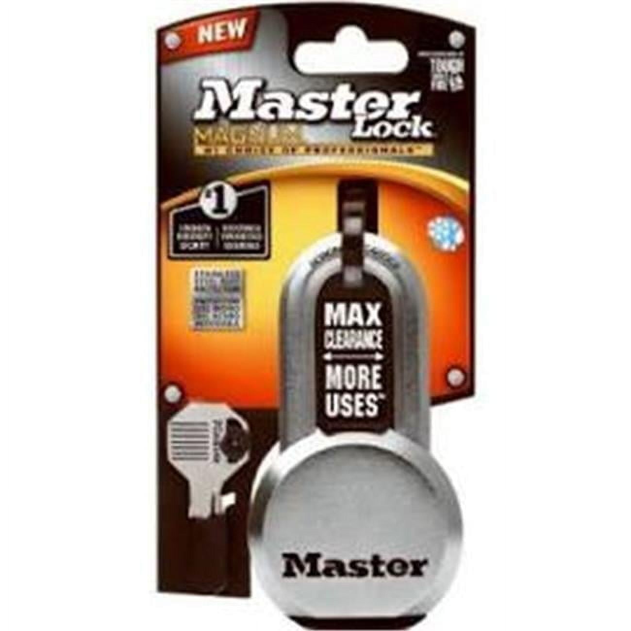 Master Lock 809162 2 in. Master Lock Solid Steel Padlock - Walmart.com