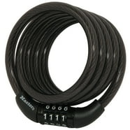 Bell Bicycle Combination Cable Lock 5' Watchdog 100, Black - Walmart.com